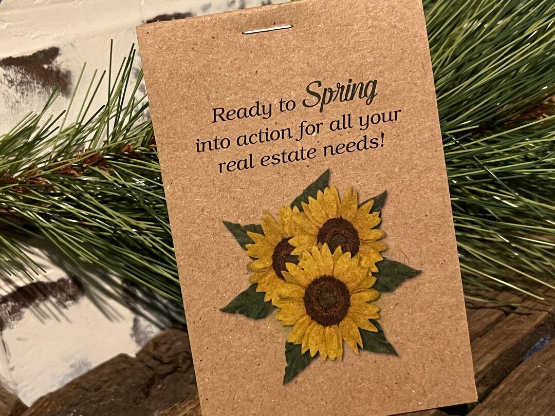 Ready to Spring Into Action Real Estate Agent Thank You Gift ...