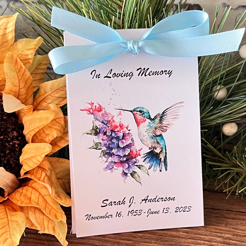 Hummingbird Invitations - Etsy