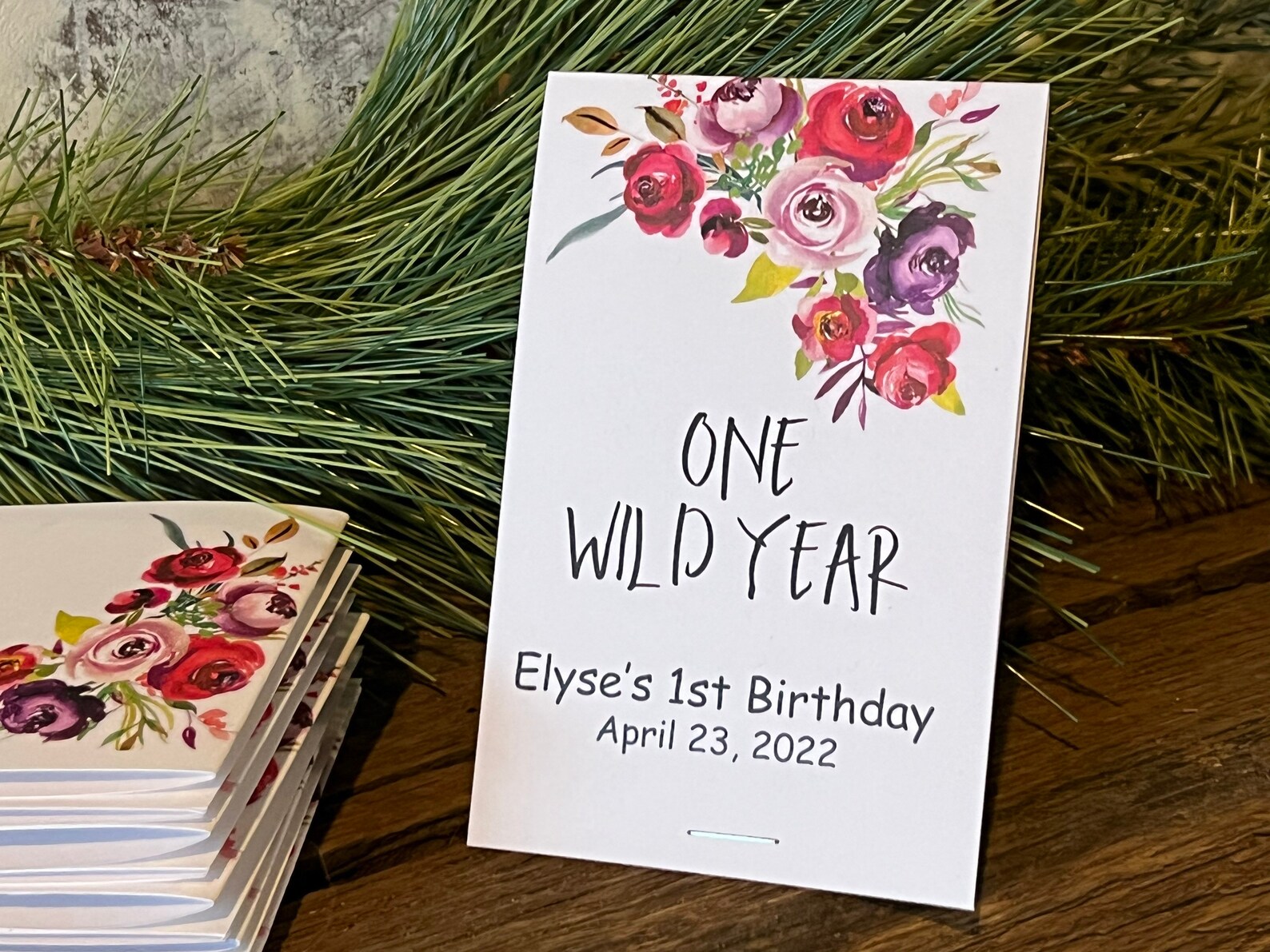 1st Birthday Party Favors first Birthday Flower Seed Packets - Etsy