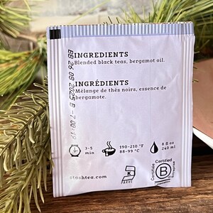 Bridal Shower Favors | Tea Bag Packets | Floral Pink Roses | Foil Tea ...