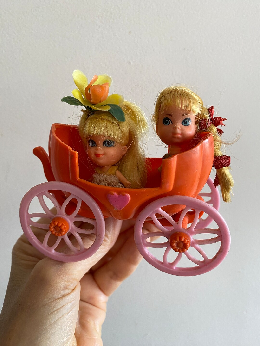 Mattel Kiddle Kologne Honeysuckle and Lorna Locket Kiddle With Hasbro ...
