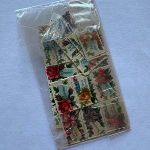 Tiny Die Cut Sheet Victorian Vintage Paper Scraps - Etsy