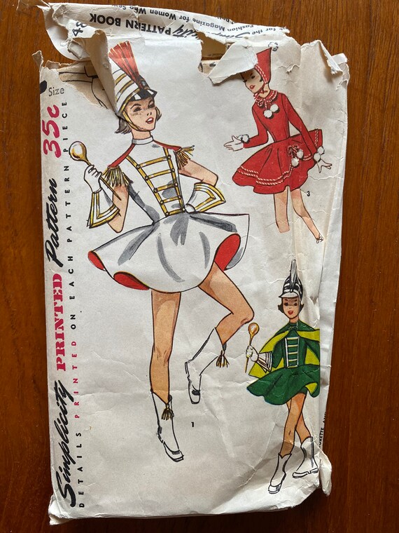 Drum Majorette Ice Skating Costume Simplicity 5111 Rolling Skating ...