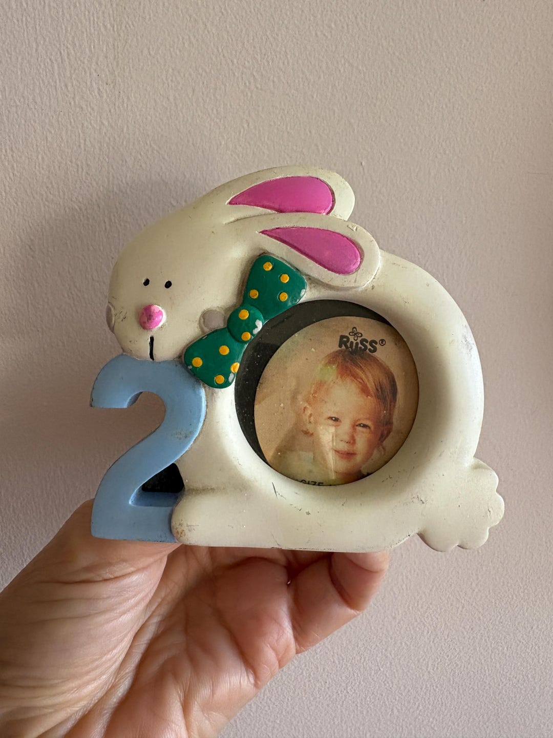 Vintage 1990's Russ Bunny Rabbit Frame for 2 Year Old - Etsy
