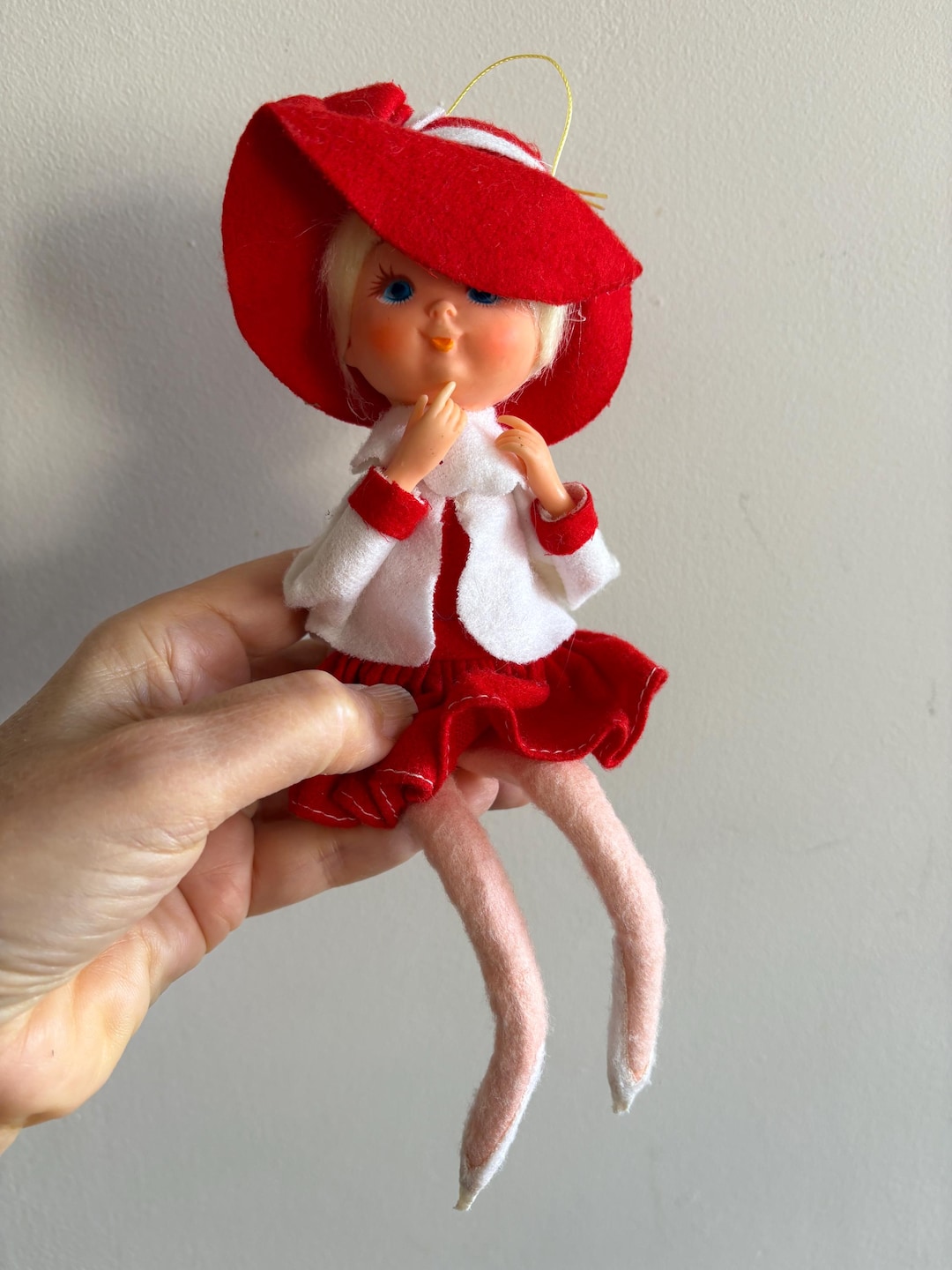 Vintage Kamar Type Pose Doll/knee Hugger Doll, Ornament, Japan - Etsy