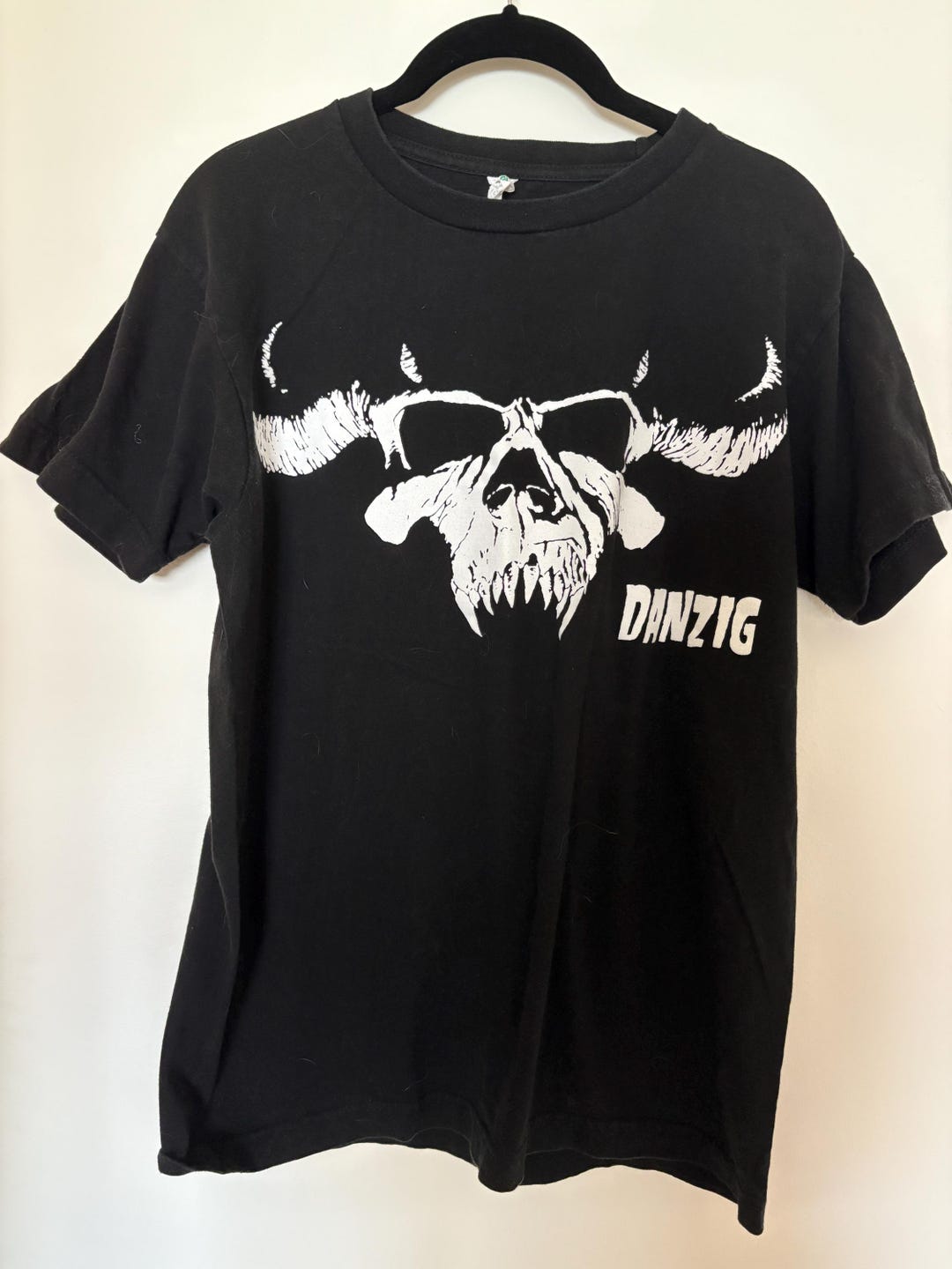 Danzig Skull With Horns, Classic Demon Tee Shirt Unisex Medium - Etsy