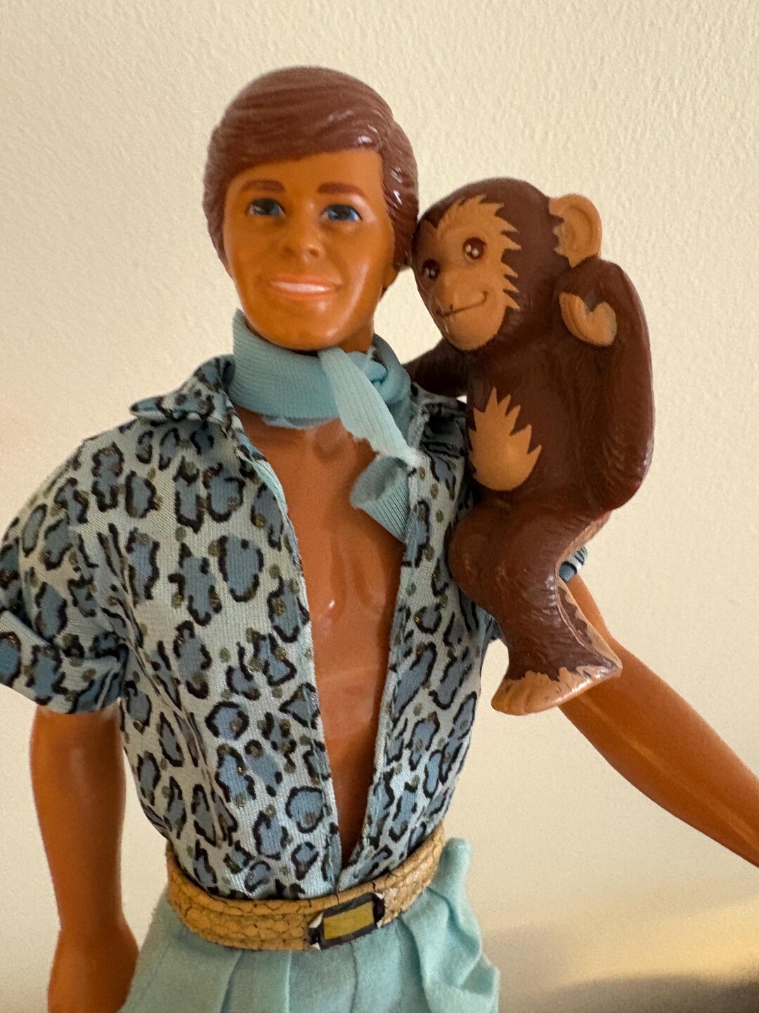 Animal Lovin' Ken 1988 - Mattel - #1351 With Chimpanzee - Etsy