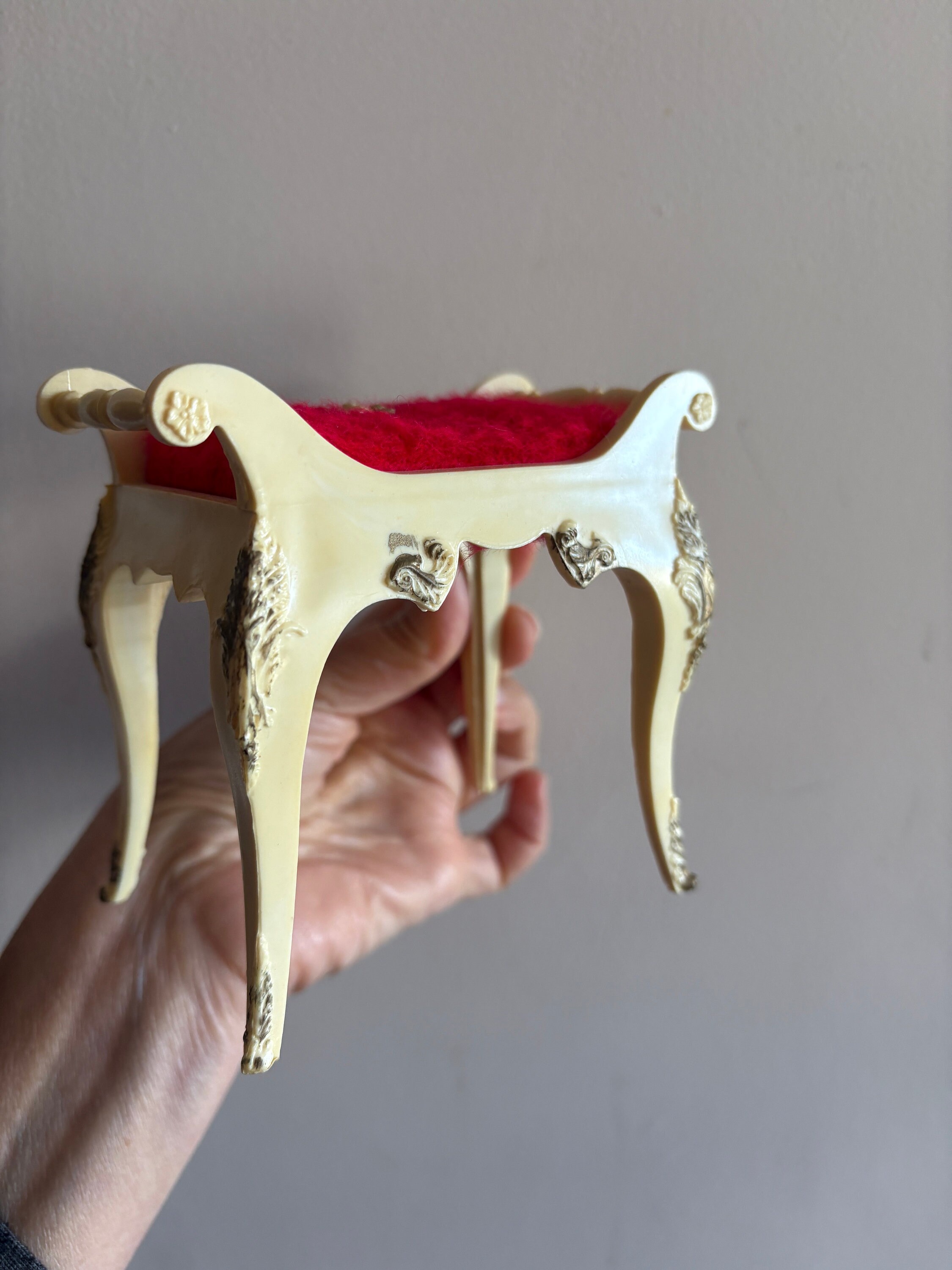 Vintage Barbie Bench From Vanity Set, Suzy Goose Vanity - Etsy