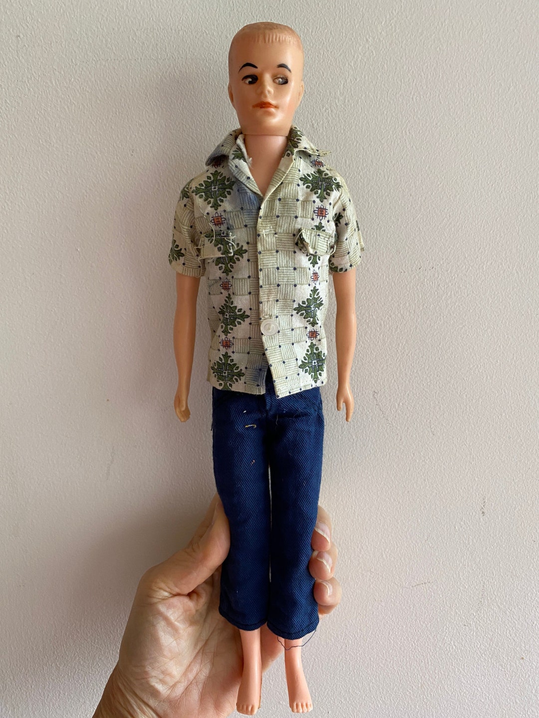 Vintage 1961 Eegee Andy Doll, Ken Clone, 12 Inch - Etsy