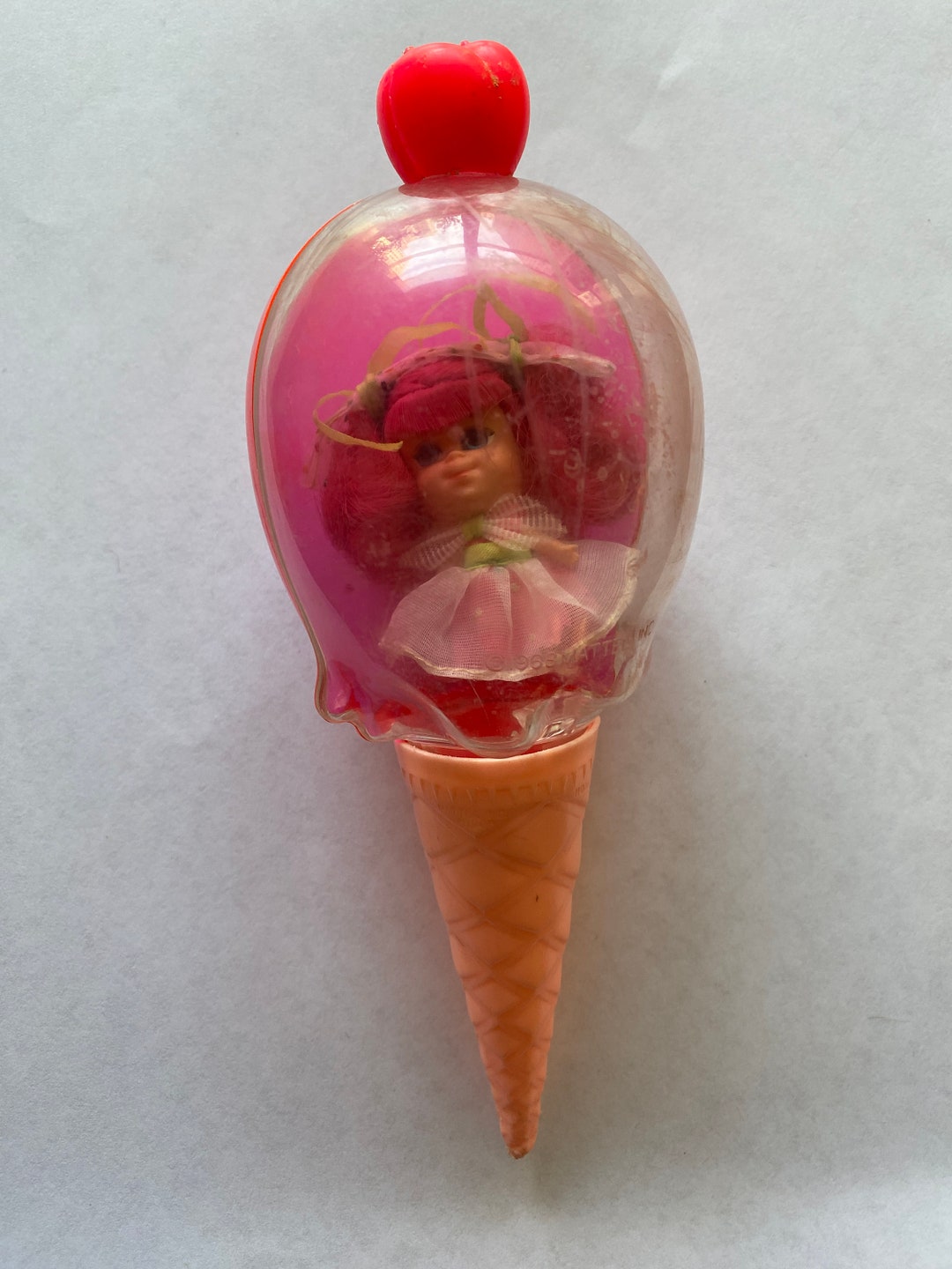 Vintage Mattel 1969 Liddle Kiddle TUTTI FRUTTI KONE Sweet Treats Doll ...