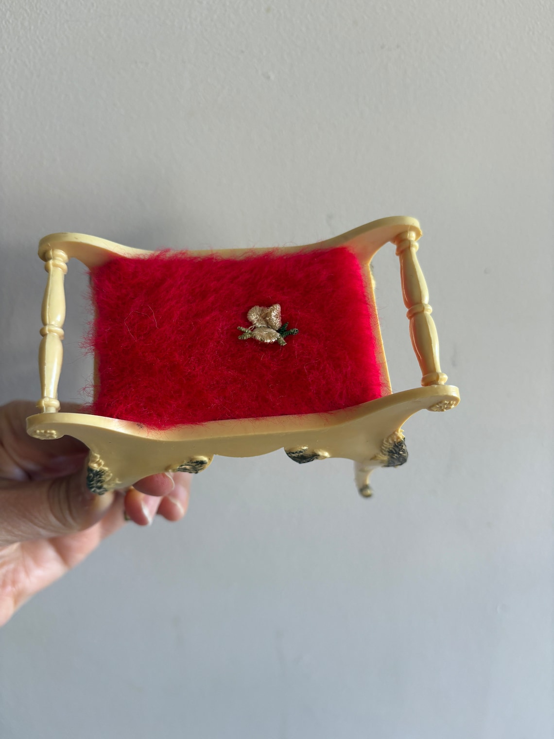 Vintage Barbie Bench From Vanity Set, Suzy Goose Vanity - Etsy