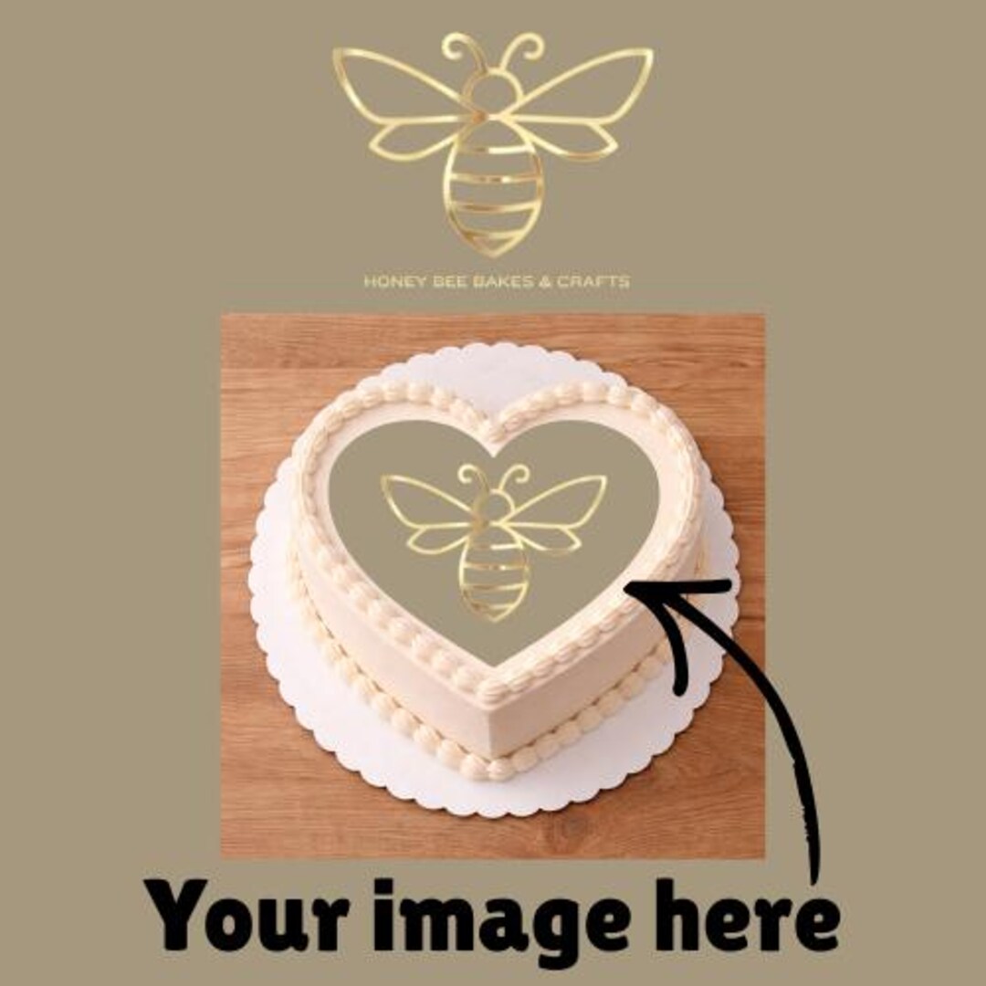 Personailsed Edible Cake Topper – Custom Icing Sheet - Etsy