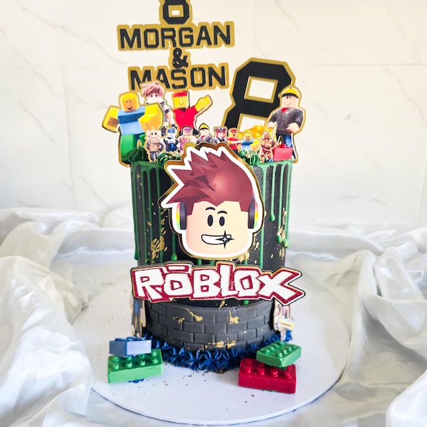 Roblox Cake Topper - Etsy UK