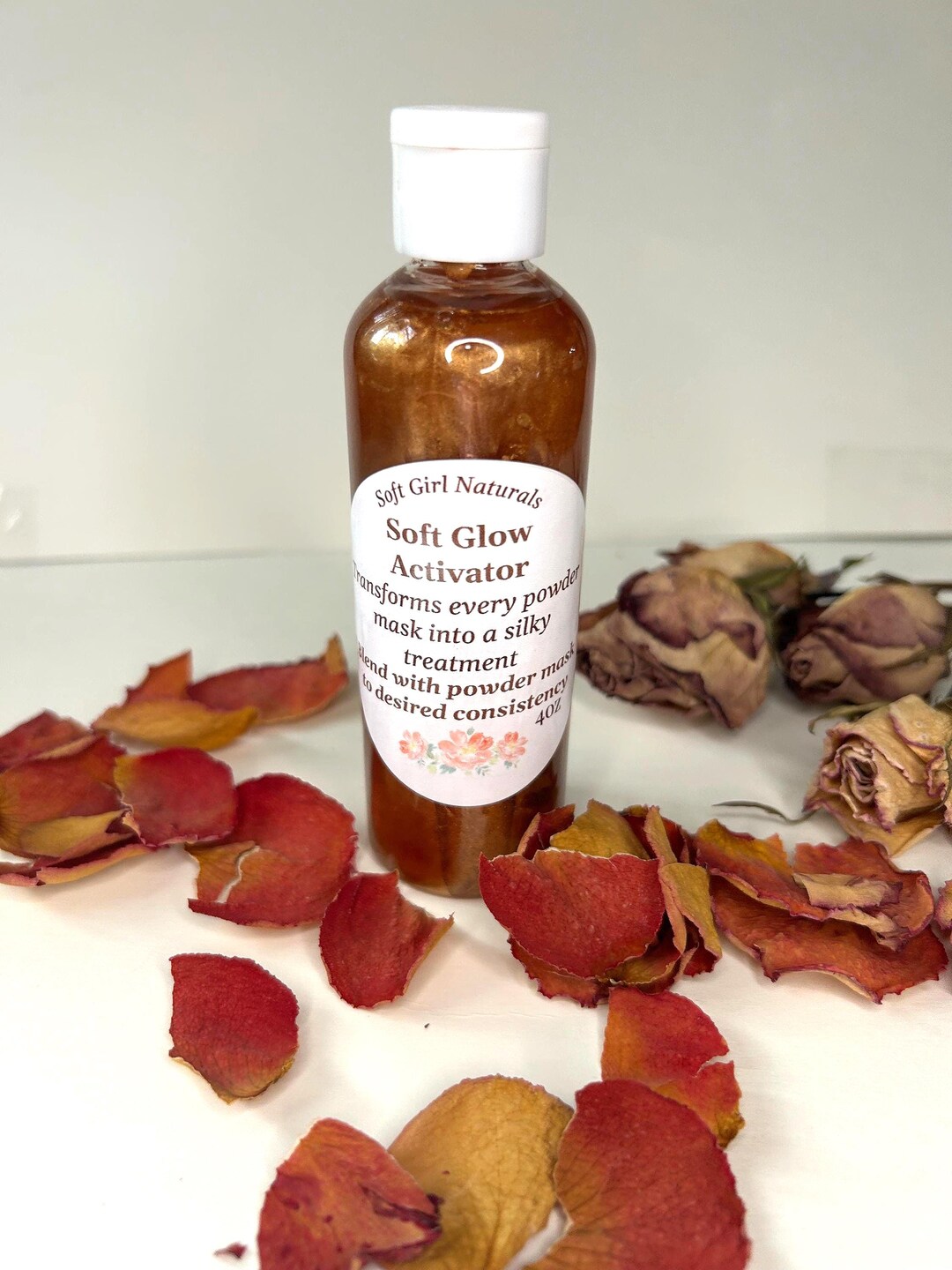 Handcrafted Face Mask Activator: Botanical Glycerin for Dewy Skin - Etsy