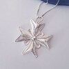 Sterling Silver Maltese Cross 3.30cm Necklace, Knights of Malta Cross ...