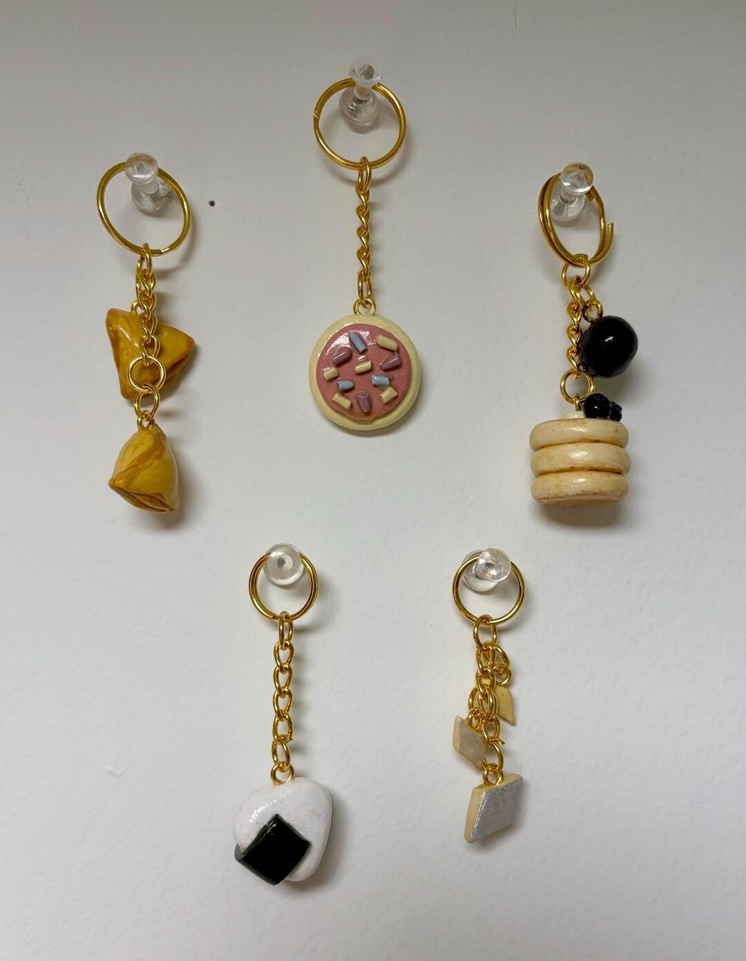 Handmade Miniature Food Keychains | Realistic Polymer Clay Charms ...
