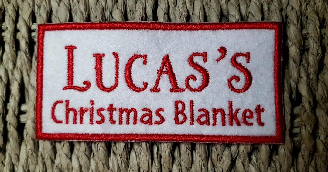 Stocking Labels - Personalised Embroidered Label Tags - Sew or Iron on ...