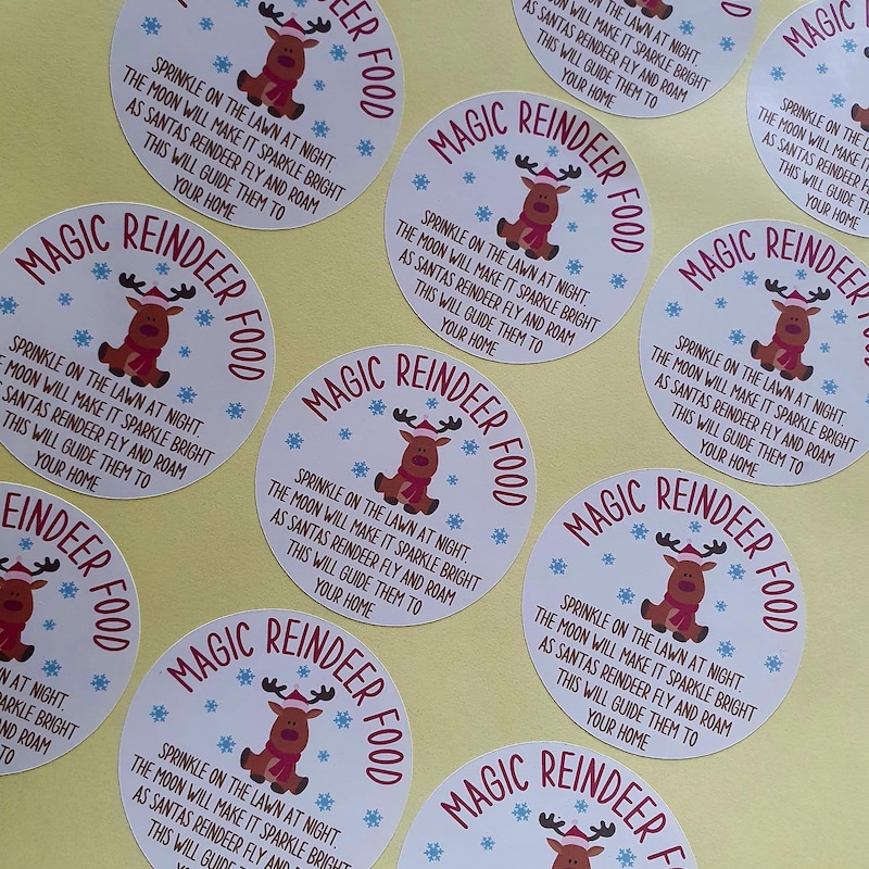 Personalised Stickers for Food - Etsy UK