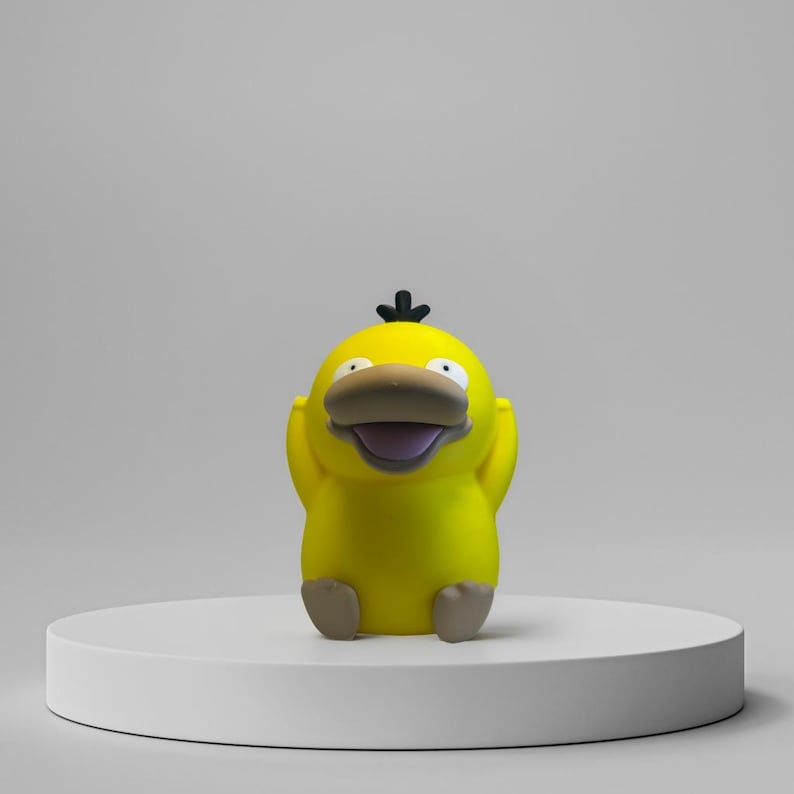 Chibi Psyduck 3D Printed Figurine: Fan Art - Etsy