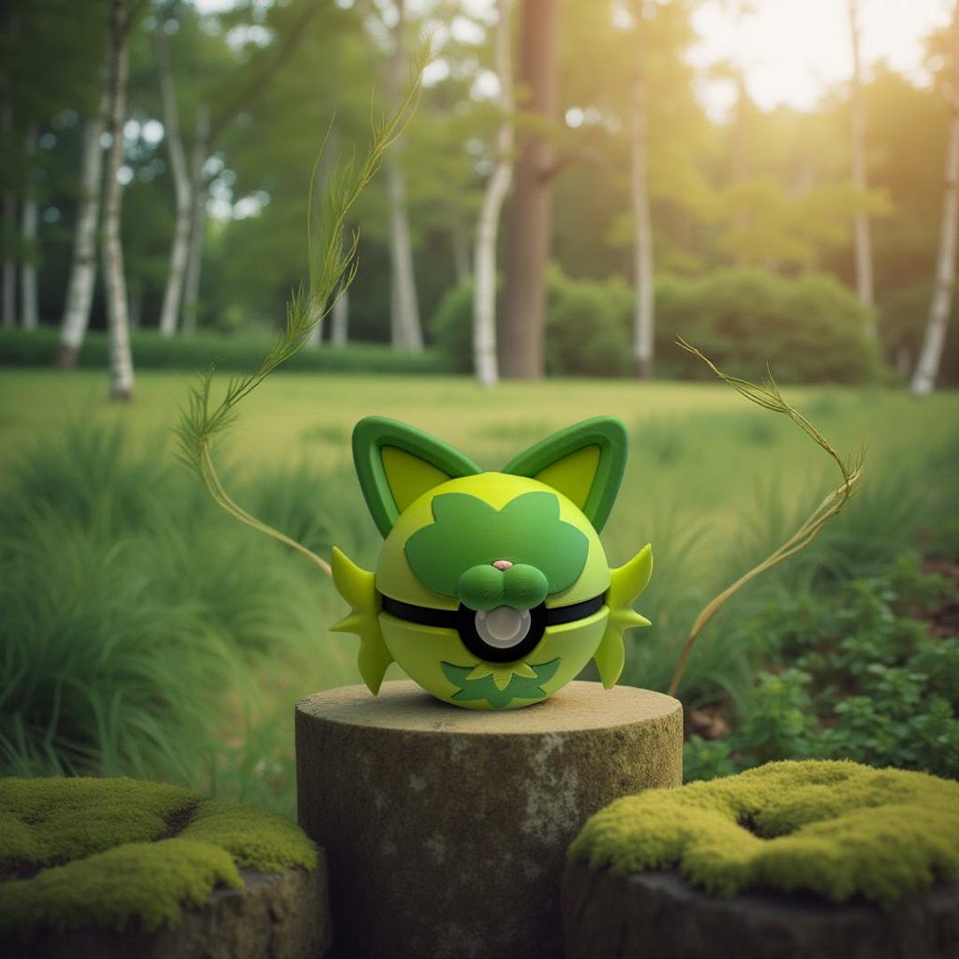 Sprigatito 3D Printed Fan Art Collectible - Etsy UK