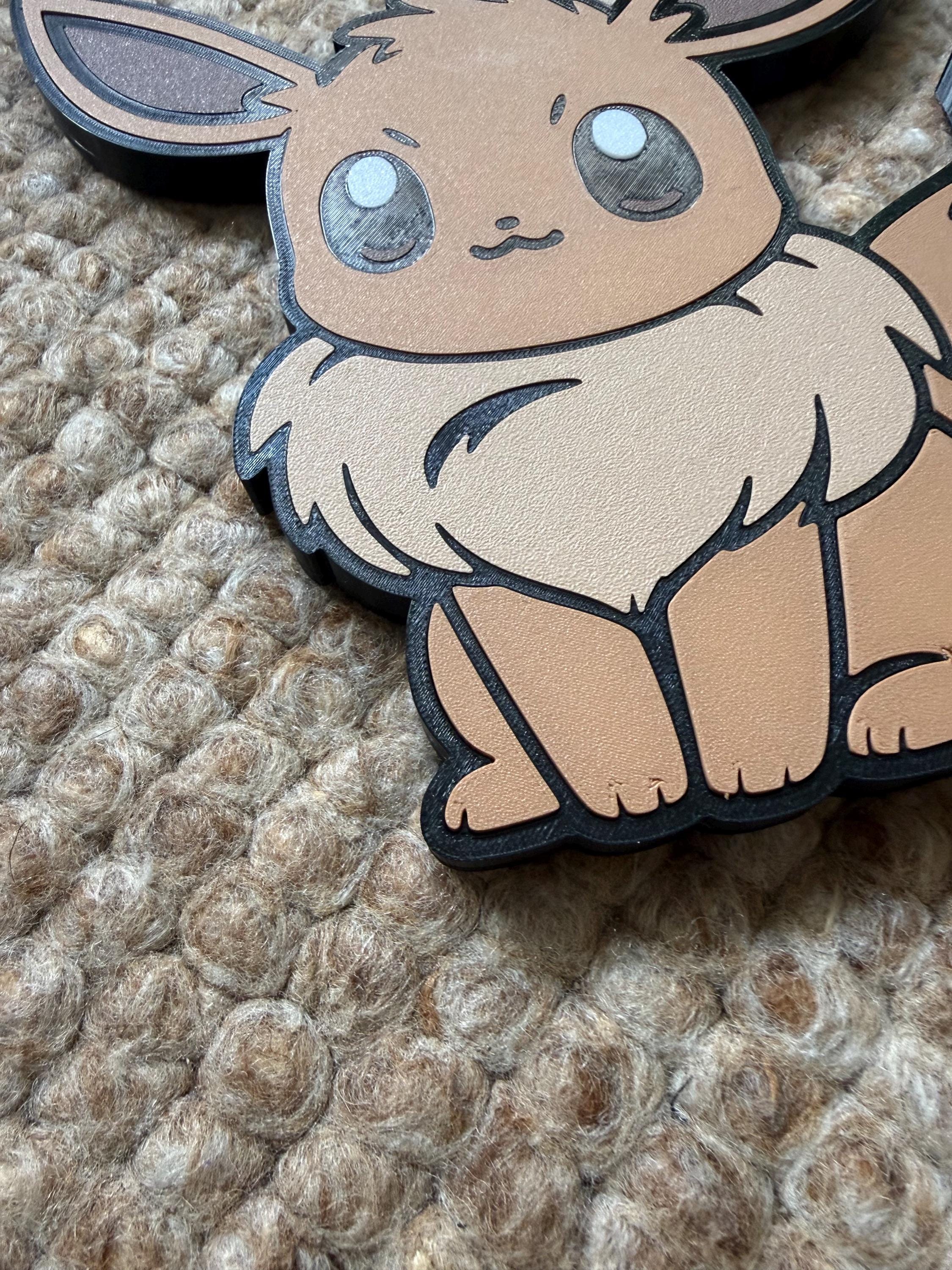 Eevee: 3D Printed Wall Decor Fan Art - Etsy