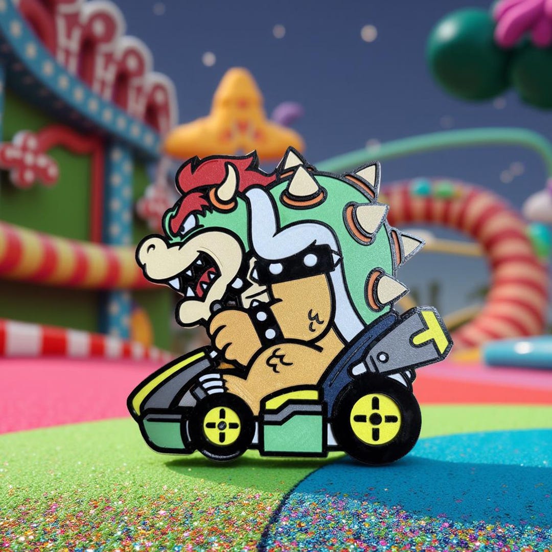 Bowser: 3D Printed Wall Decor Fan Art - Etsy Australia