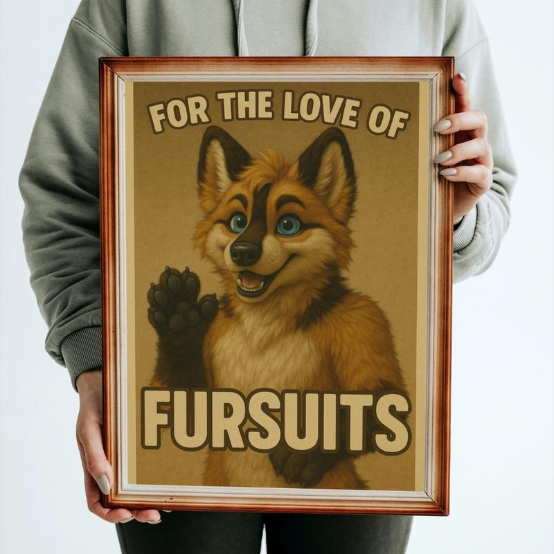 Cute Furry Artwork - Etsy