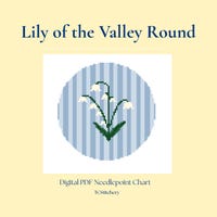 Georgia Peach Stamp Needlepoint Chart PDF - Etsy