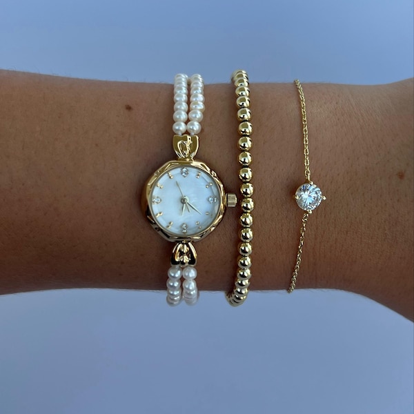 Dainty Gold Watch - Etsy