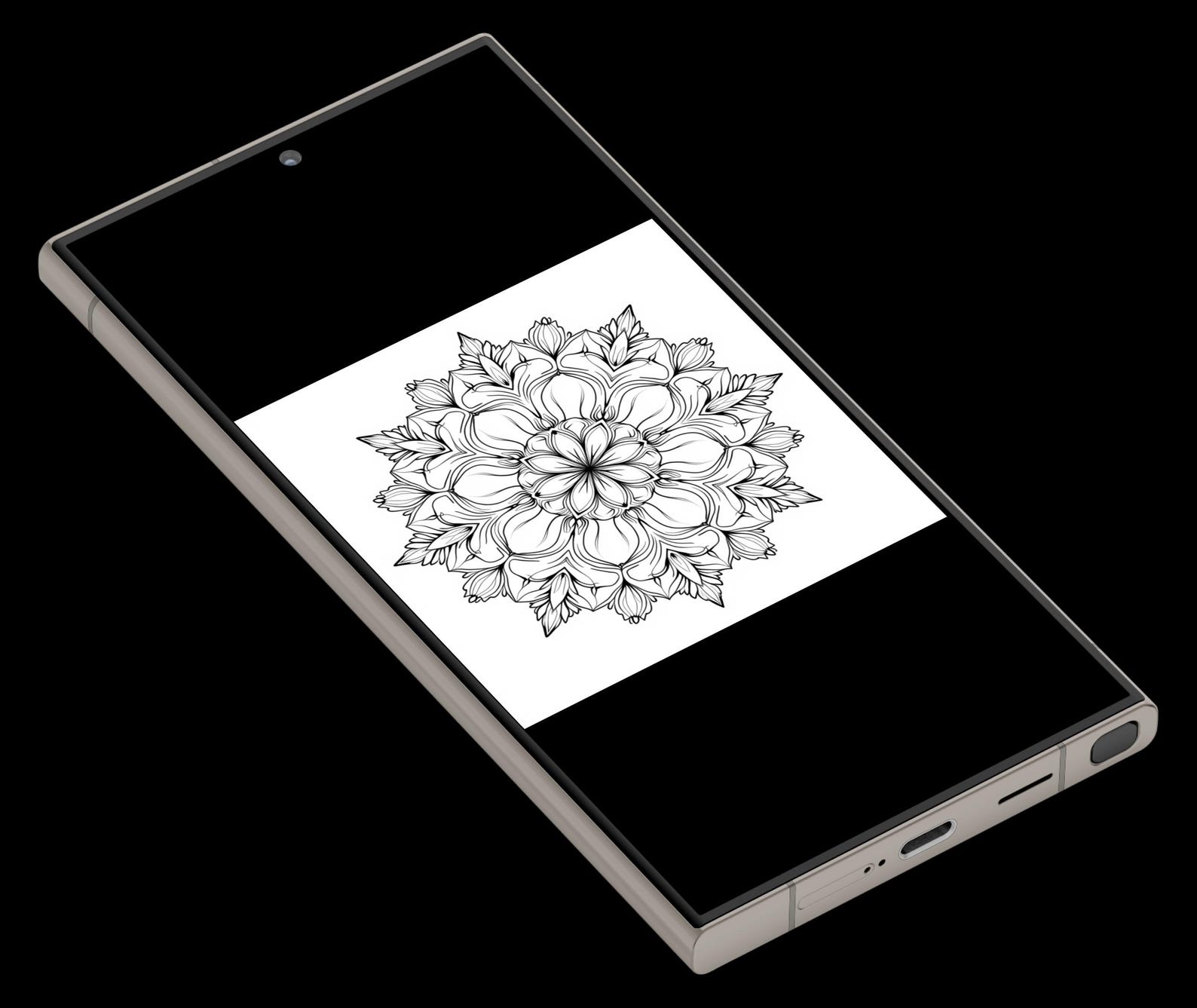 Intricate Floral Mandala Coloring Page - Printable PDF | Advanced ...
