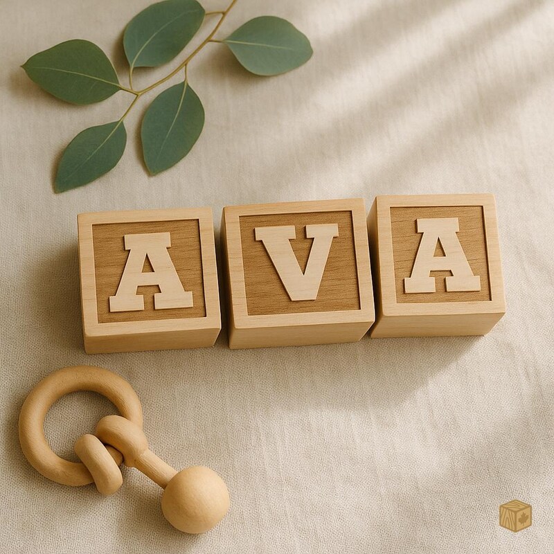 Wooden Letter Blocks - Etsy