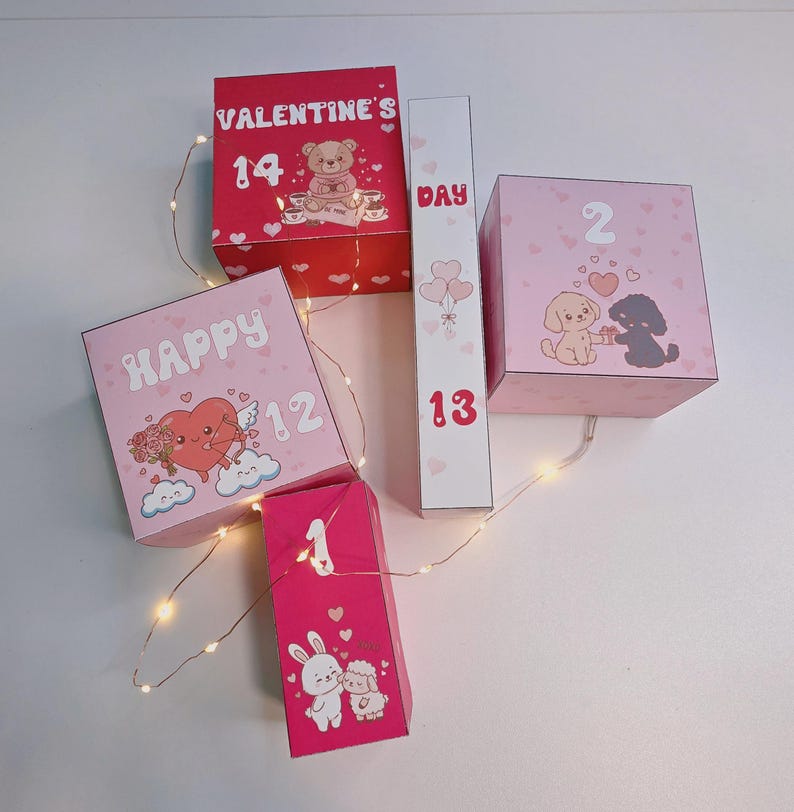 VALENTINE'S DAY Advent Calendar - Etsy