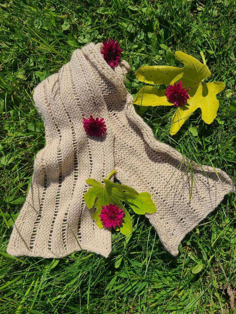 Drop Stitch Hat and Scarf Knit Pattern - Etsy