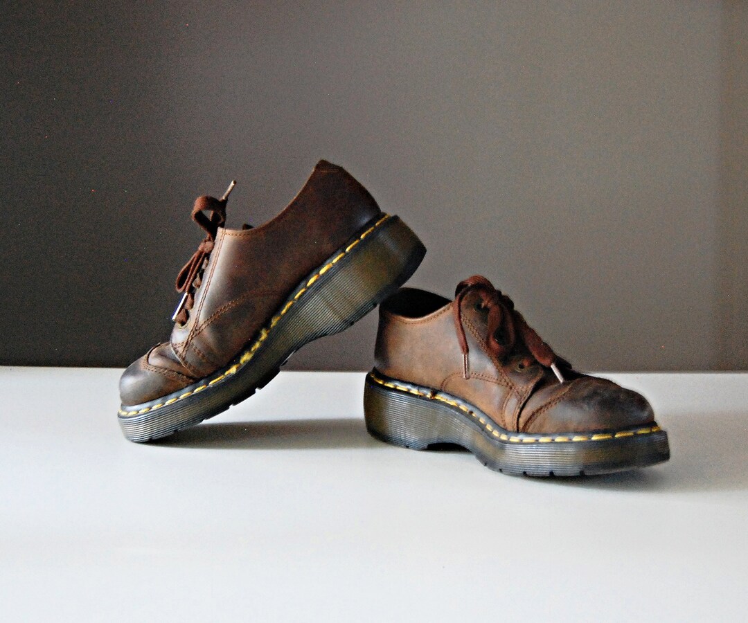 1990s Doc Martens Airwair 8561 Made in England Size UK5 Ll US7 Greasy ...