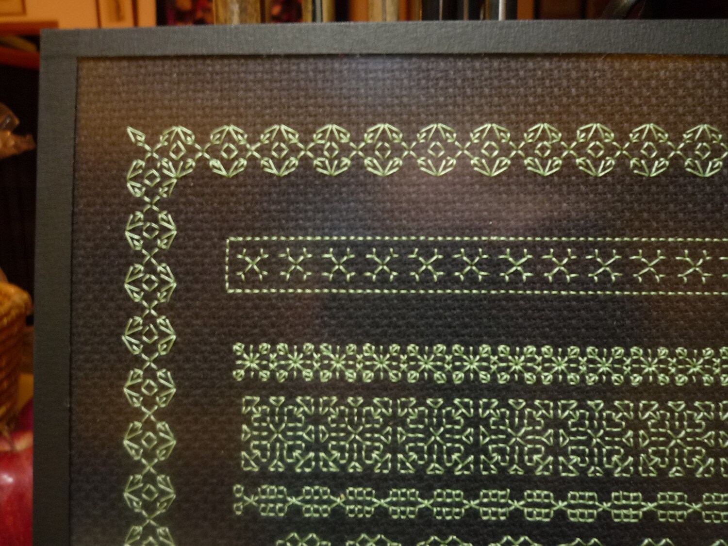 Blackwork Sampler Graphic Design Original Ten Variations Hand | Etsy