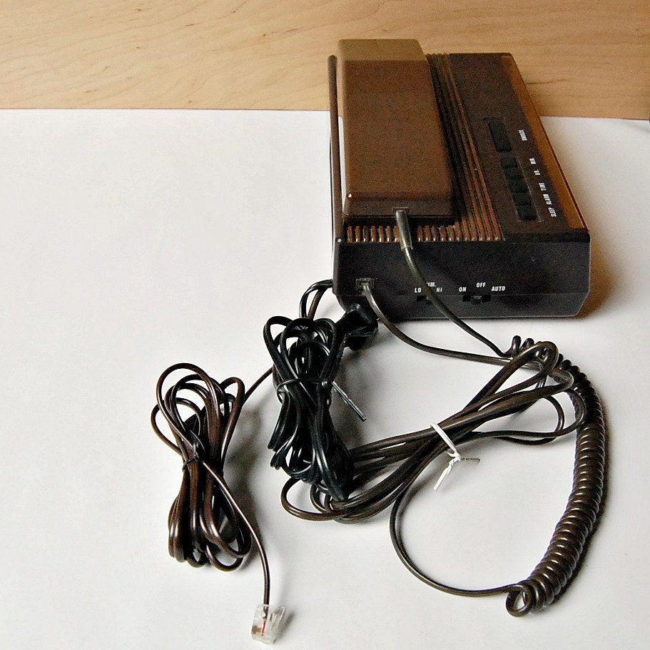 Telephone clock radio - pinoybatman