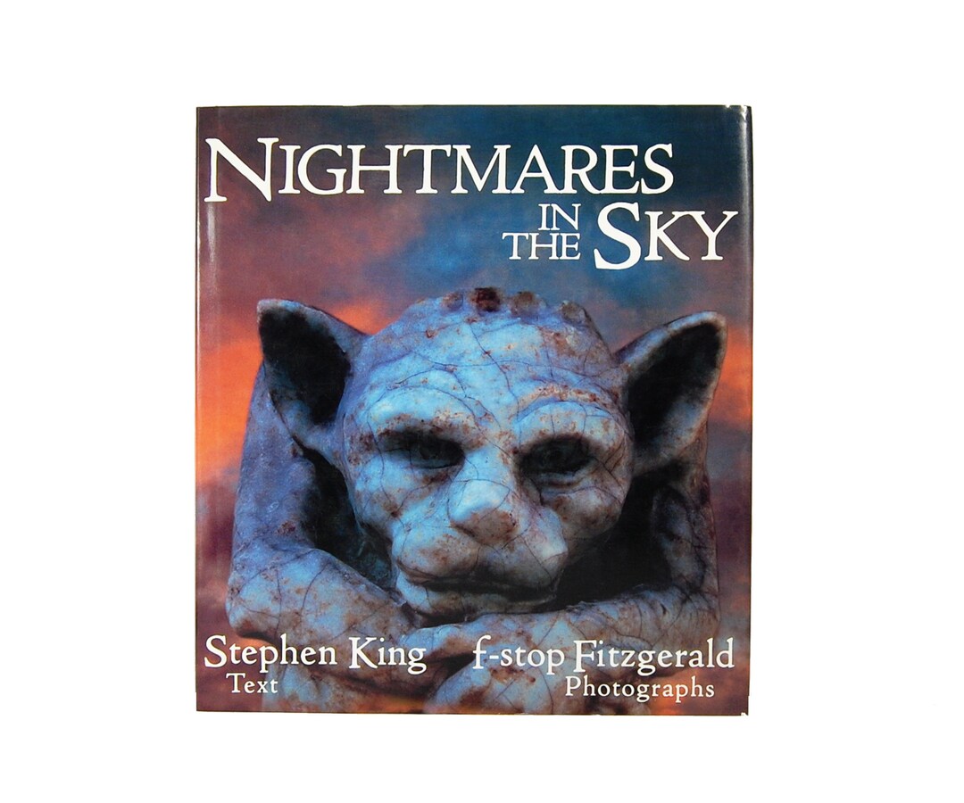 1988 1st Edition Stephen King Nightmares in Sky Photography by F-stop ...