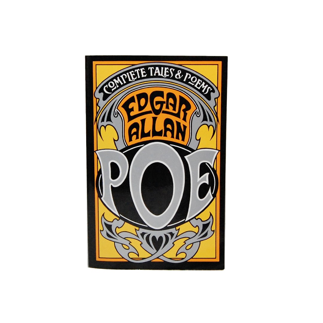 1975 Vtg Edgar Allan Poe Complete Tales and Poems Gothic Horror Stories ...