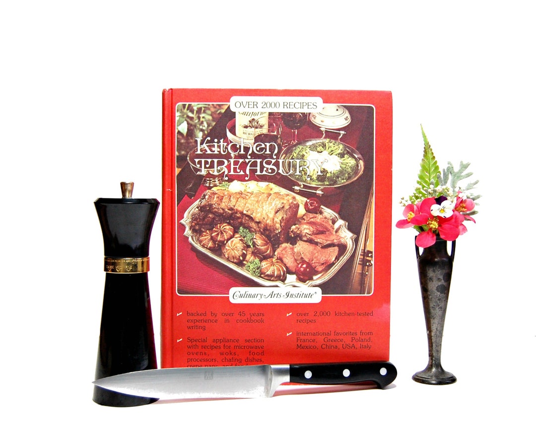 1981 1st Edition Culinary Arts Institute CAI Kitchen Treasury 2000 ...