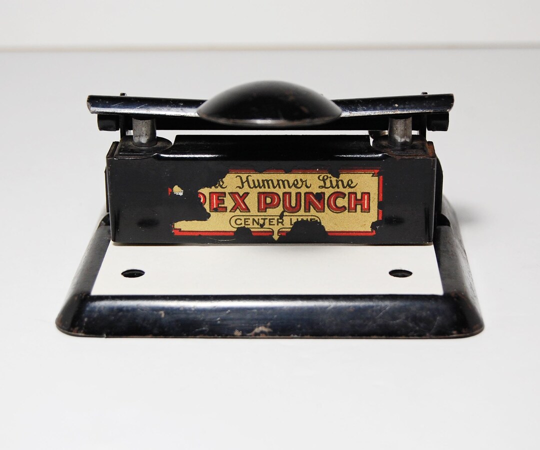 Midcentury Vintage 2 Hole Hummer Line Rex 14 Punch - Etsy