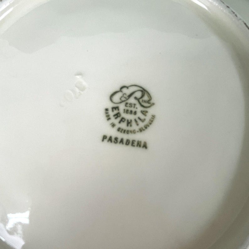 Erphila Pasadena Side Plates - Set of 6 - Made in Czecho-slovakia - Etsy