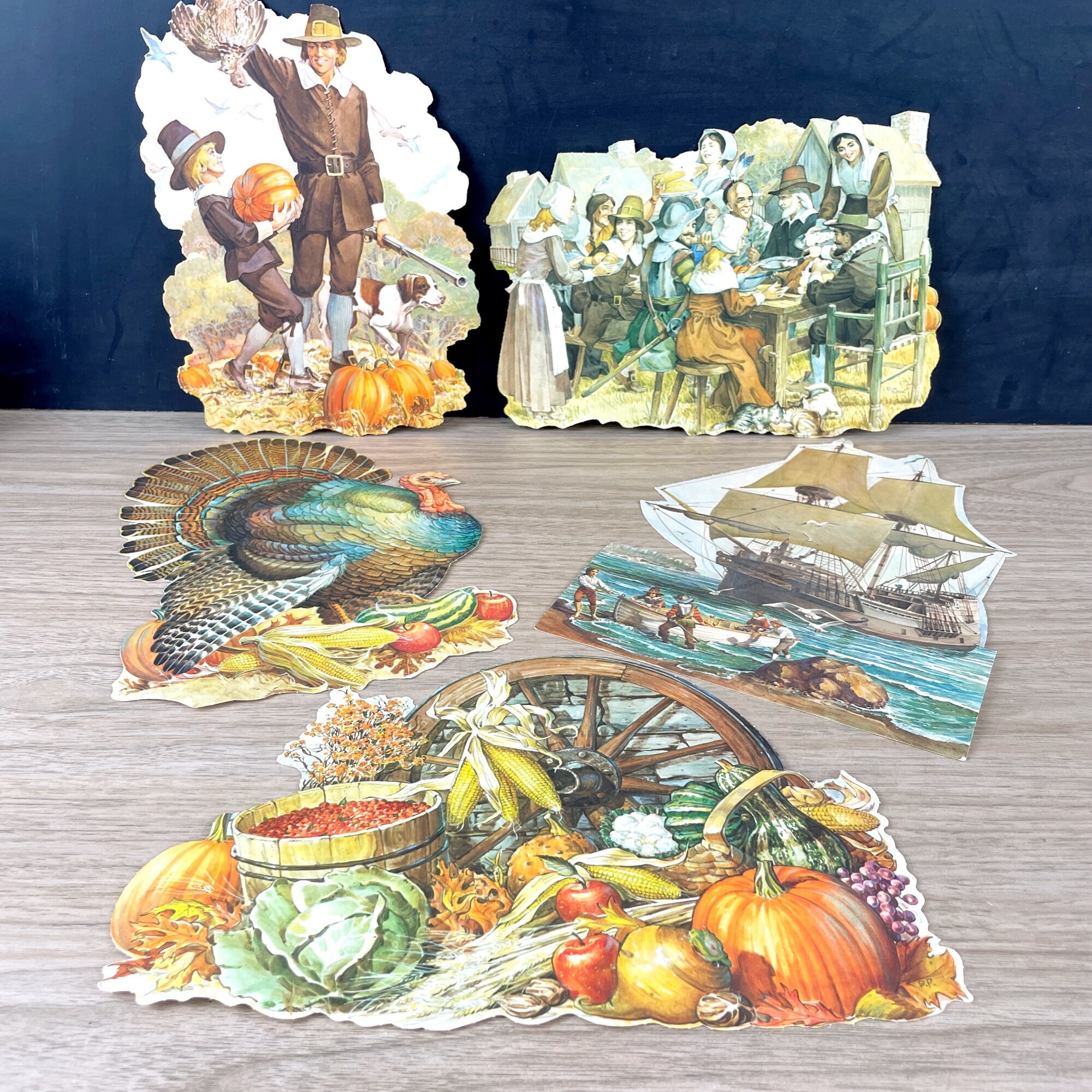 Vintage Thanksgiving Decorations