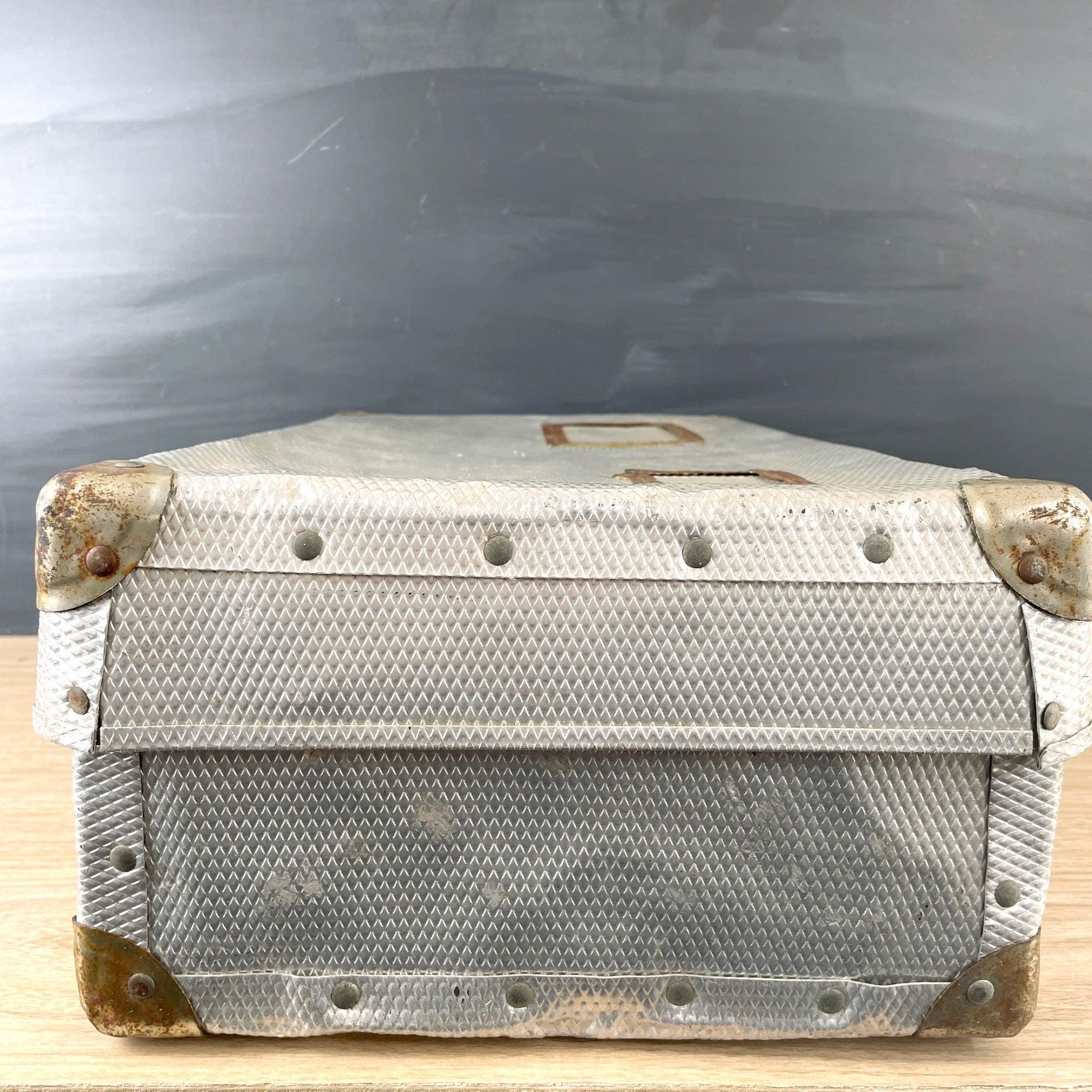 Aluminum Metal Shipping Box - 1950s Vintage - Etsy