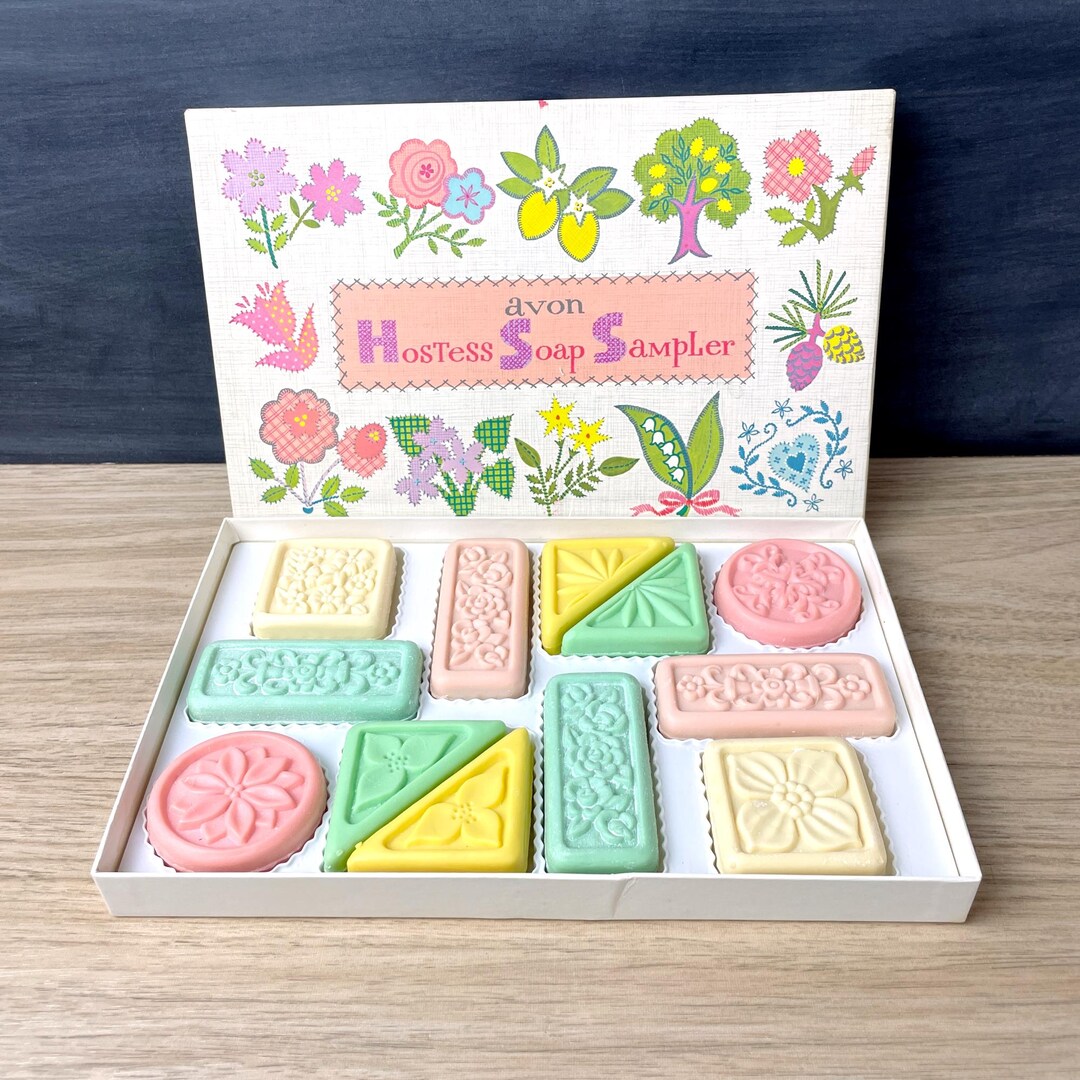 Avon Hostess Soap Sampler - Vintage Guest Soaps in Box - Etsy