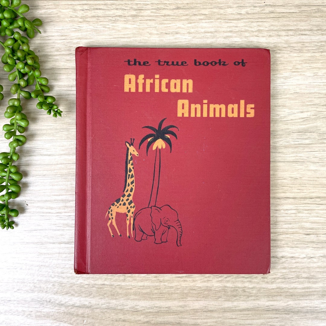 The True Book of African Animals - John Wallace Purcell - 1954 - Etsy