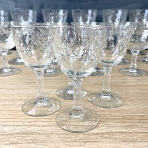 Elegant Glass Stemware Collection - 26 Pieces - Vintage Barware - Etsy