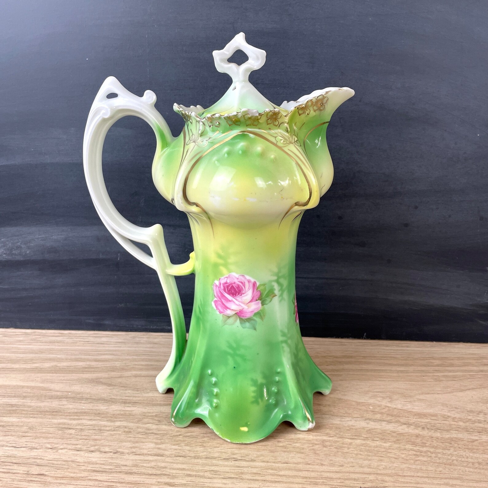 Victorian Chocolate Pot by R. S. Prussia - 1900s Antique - Etsy