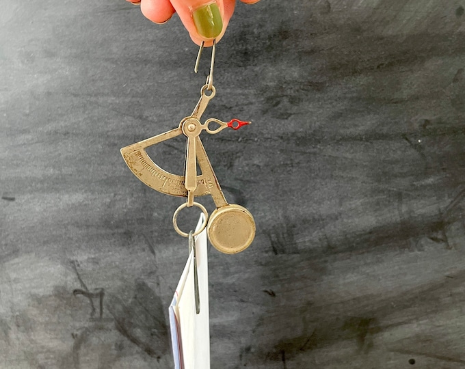 Pocket Postal Scale With Leather Pouch in Original Box - Vintage Scale ...