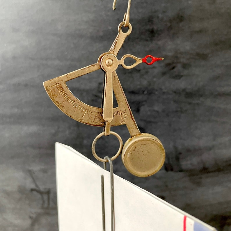 Pocket Postal Scale With Leather Pouch in Original Box - Etsy