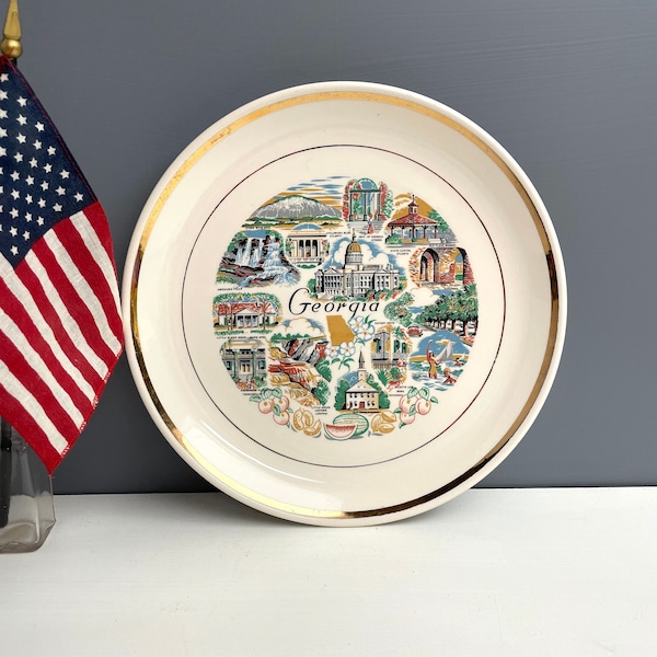Georgia State Plate - Etsy